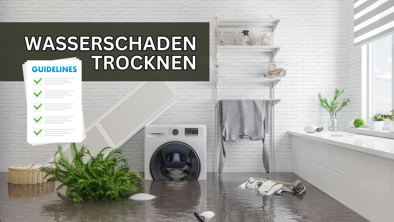 Wasserschaden Trocknung Wie Lange