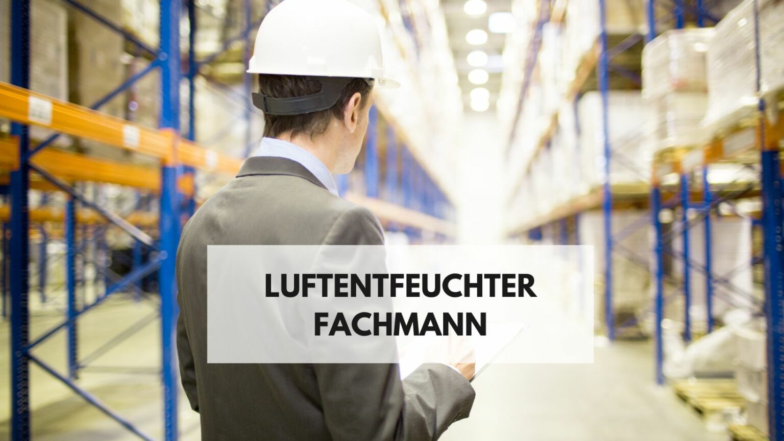 Luftentfeuchter Fachmann: Expertise für trockene Innenräume